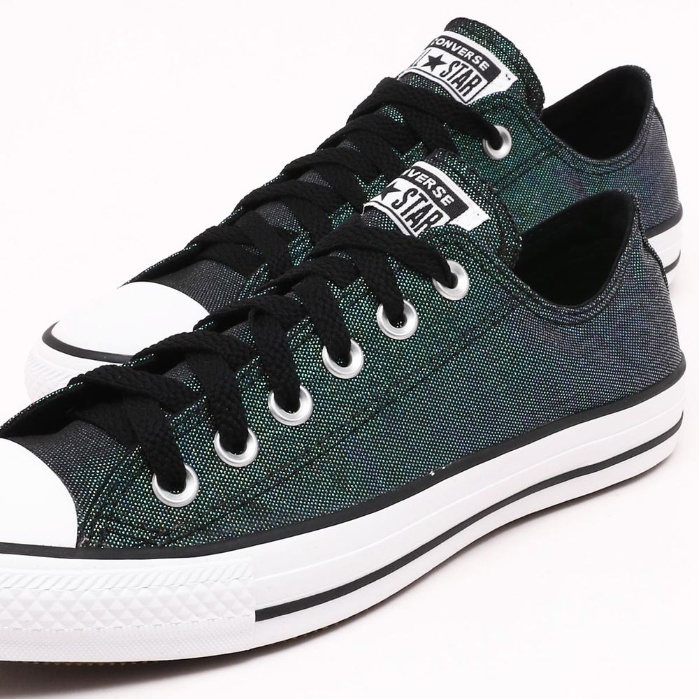 Tênis All Star Converse Chuck Taylor Verde Feminino Verde e Preto ...