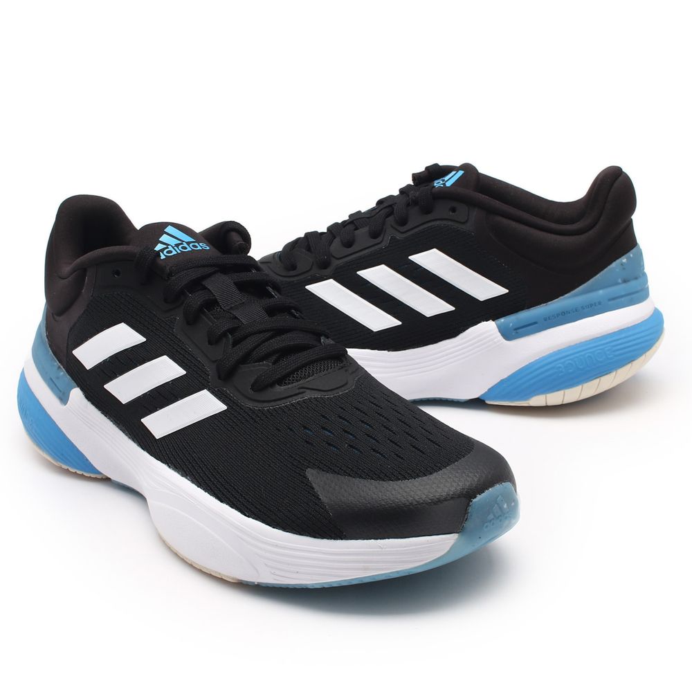 Tênis Adidas Preto e Azul Response Super 3.0 Masculino Preto e Azul ...